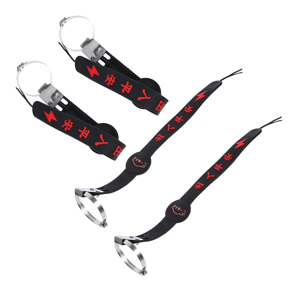 4pcs Adjustable Car Anti-Static Belt Static Discharge Strap For Vehicle ...