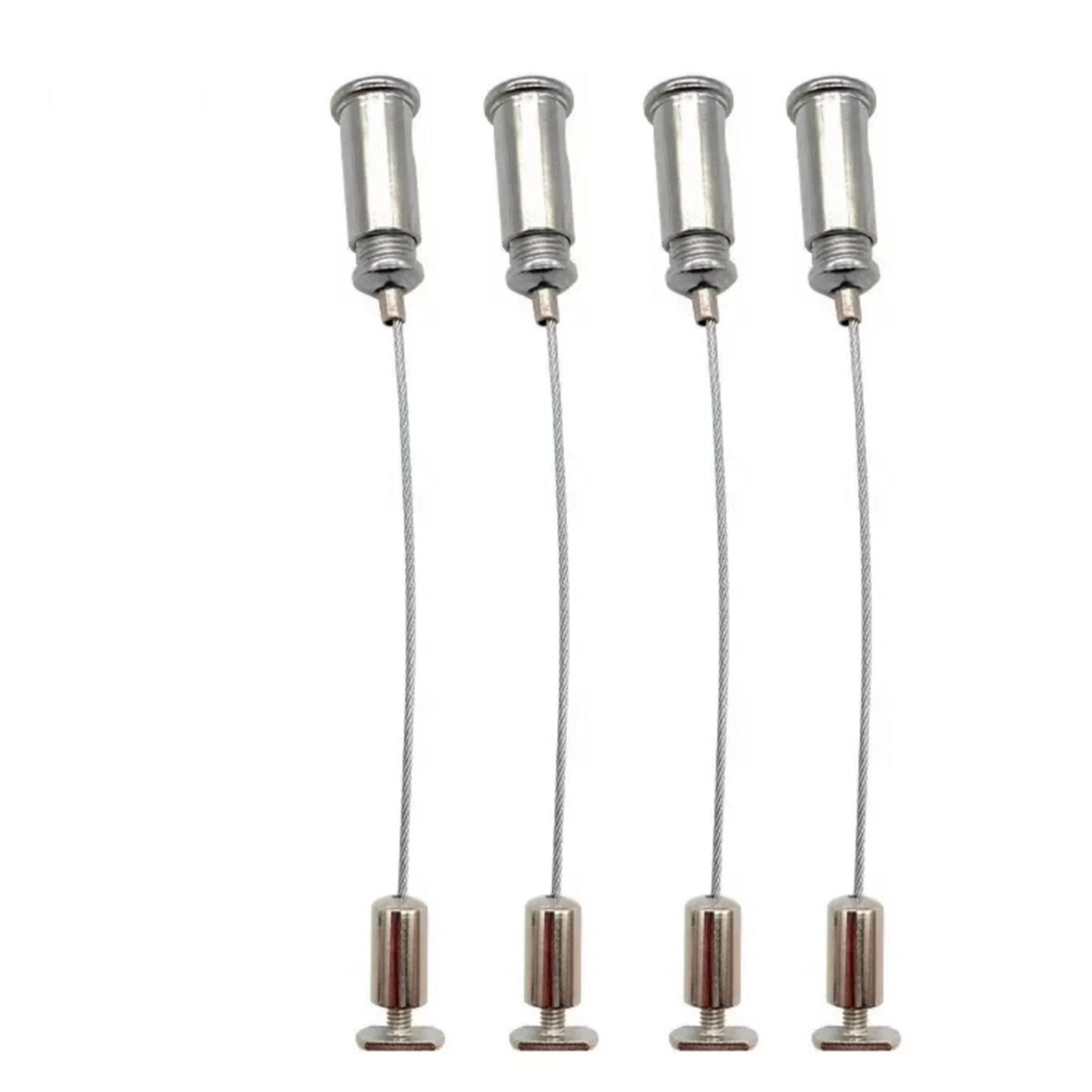 4pcs Adjustable Rope Suspension Set for LED Panel and Ceiling Fixtures ...