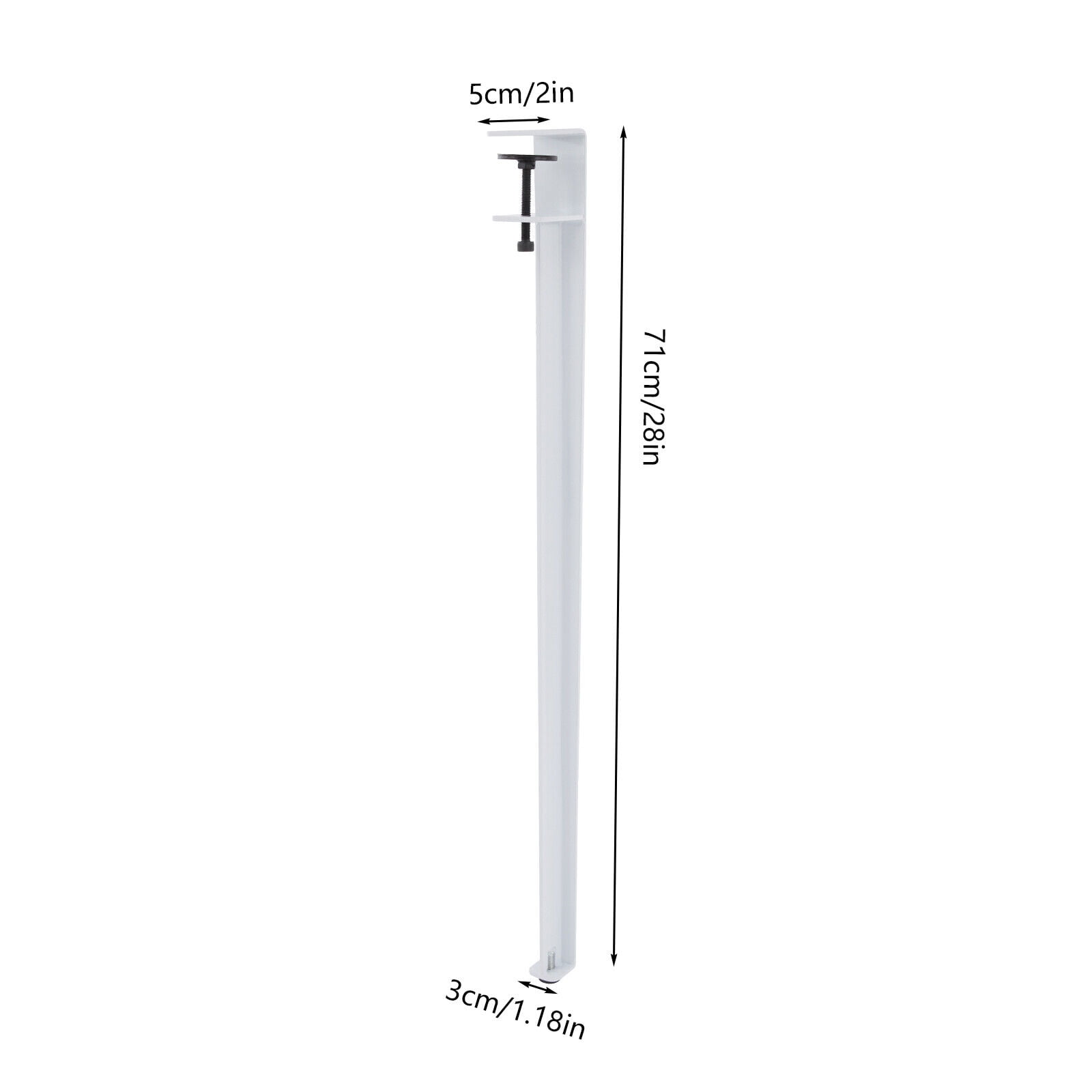 4pcs Adjustable Table Legs, Table Clamp Legs, F-Shaped Table Legs White ...