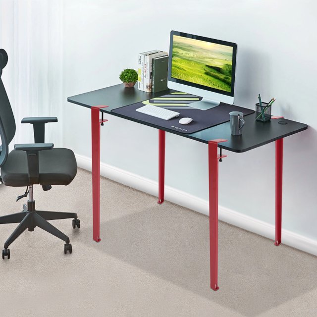 PEAKORA4Pcs Red Adjustable Table Clamp Legs, Sturdy F-Shaped Design ...