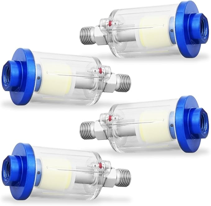 4pcs Air Compressor Air Filter Water Oil Separator，Water Oil Separator ...