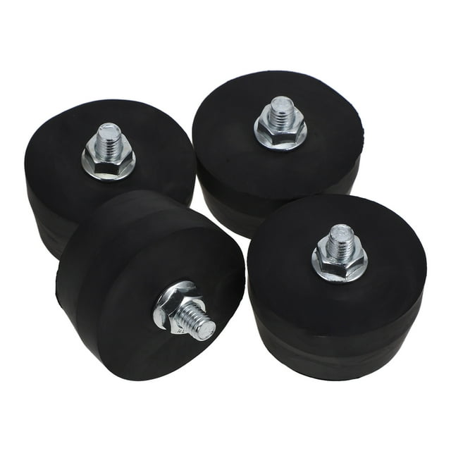 4pcs Air Compressor Rubber Foot Mount With Screws Nuts Air Pumps Small ...