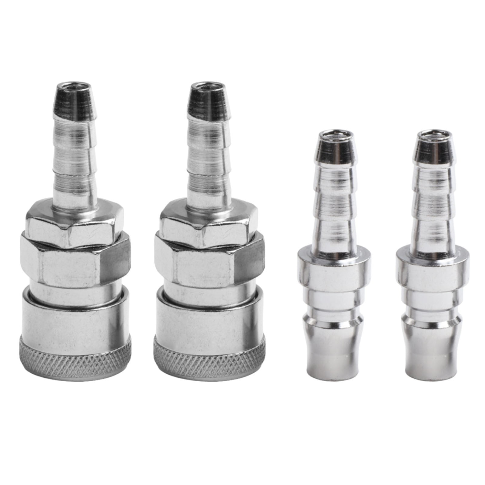 4Pcs Air Line Hose Fittings Coupler Connector 8Mm Compressor Sh20 Ph20 ...