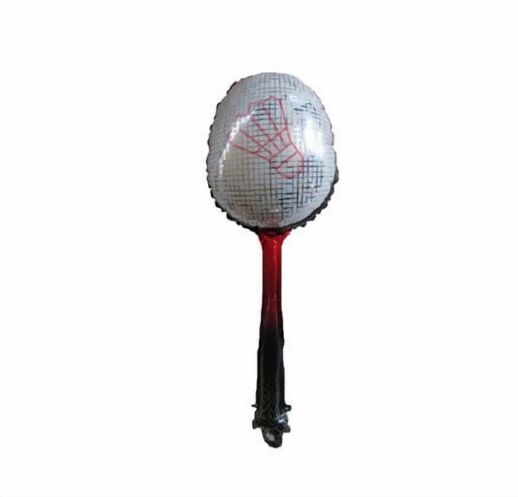 4pcs Aluminum Foil Badminton Racket Balloon Party Supplies Birthday ...
