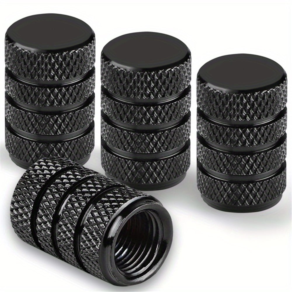 [4pcs Aluminum Valve Caps] Corrosion Resistant Anodized Aluminum 4Pack ...