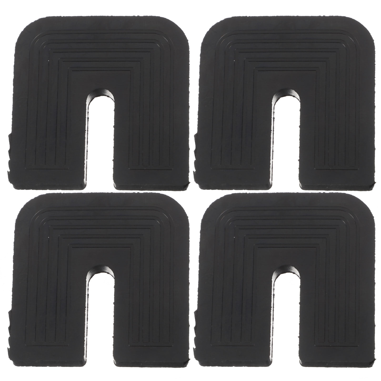 4pcs Anti Vibration Pads for Air Conditioner Rubber Shock Absorber Mounts Sound Dampening to ...