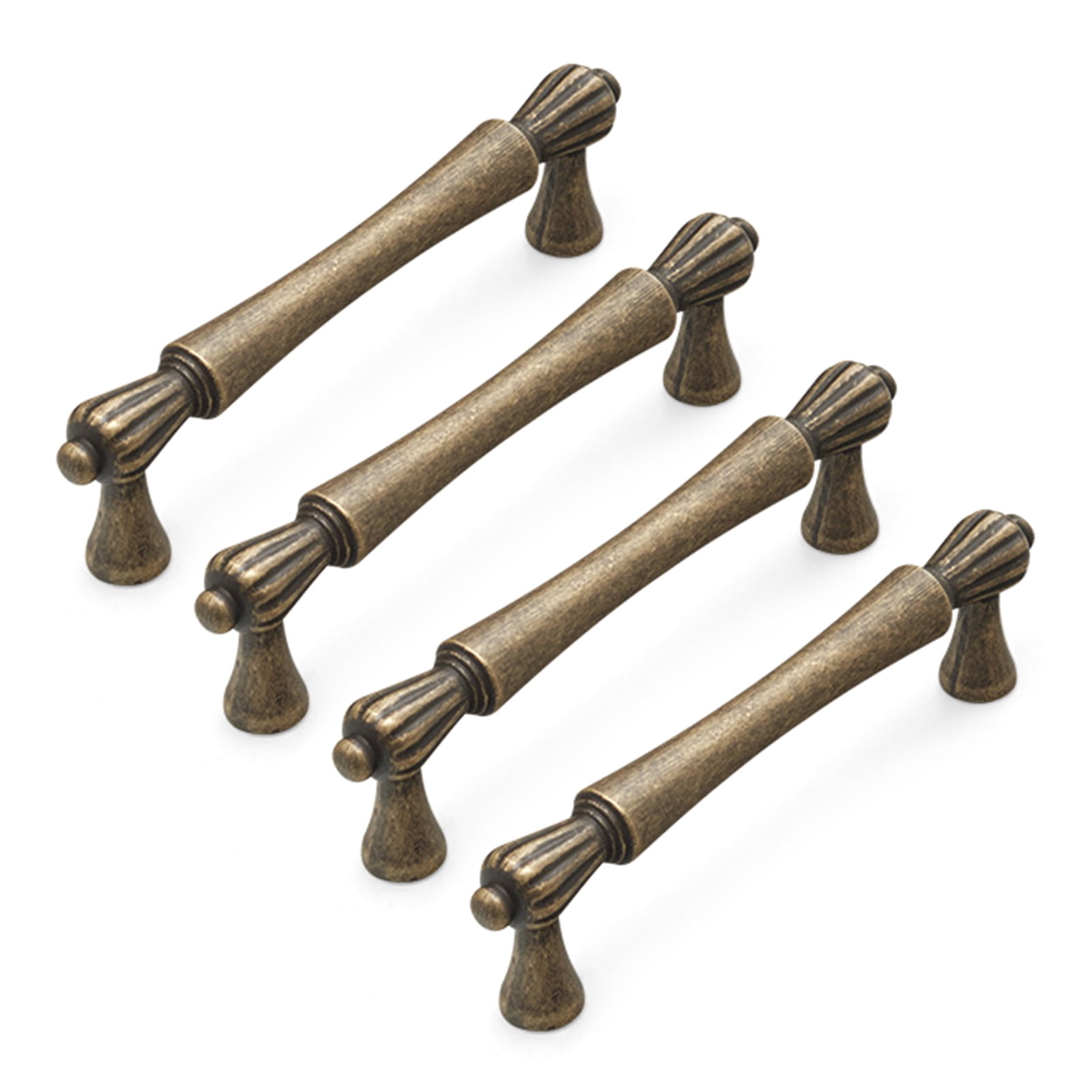 4pcs Antique Designs Kitchen Cabinet Pull French styles Handles Antique ...