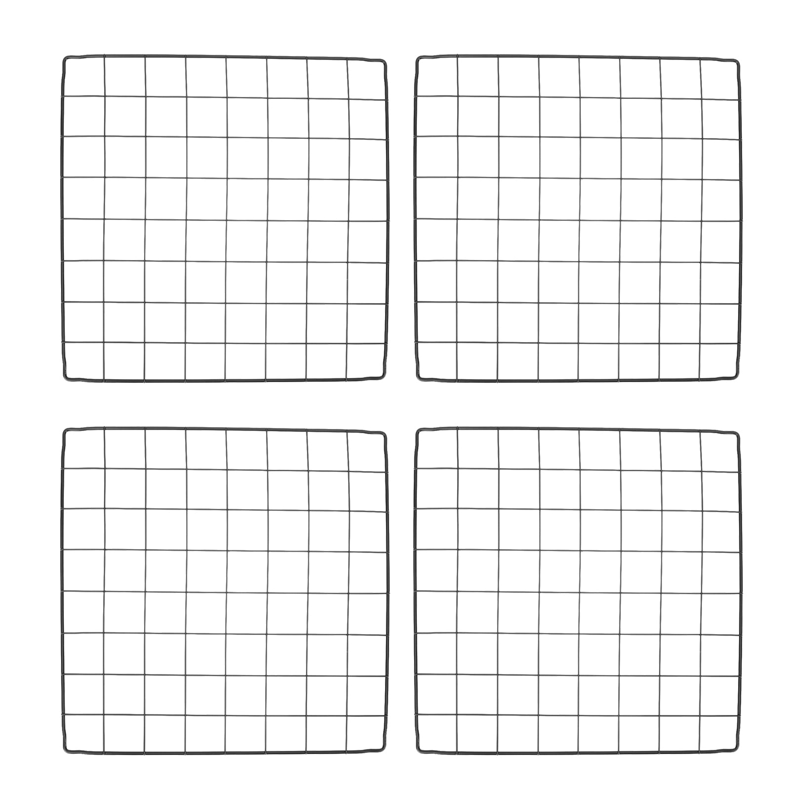 4pcs Assemble Dog Cage Playpen Sheets Pet Playpen Iron Fence Nets ...