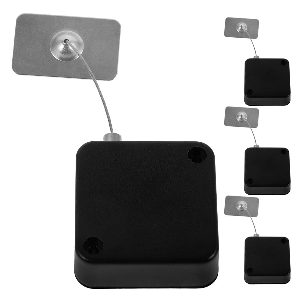 4pcs Automatic Telescopic Security Wire Lock: 1M Cable Tie Wire Lock ...