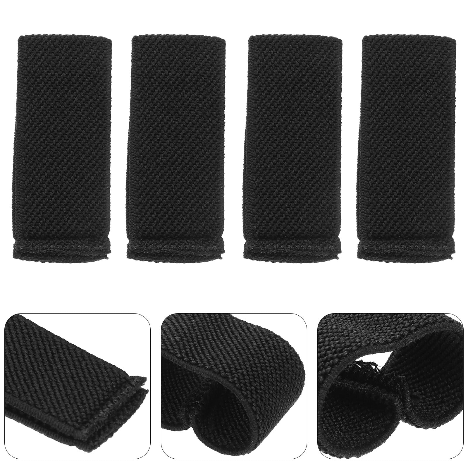 4pcs Backpack Belt Keepers Webbing Strap Retainers Elastic Harness ...