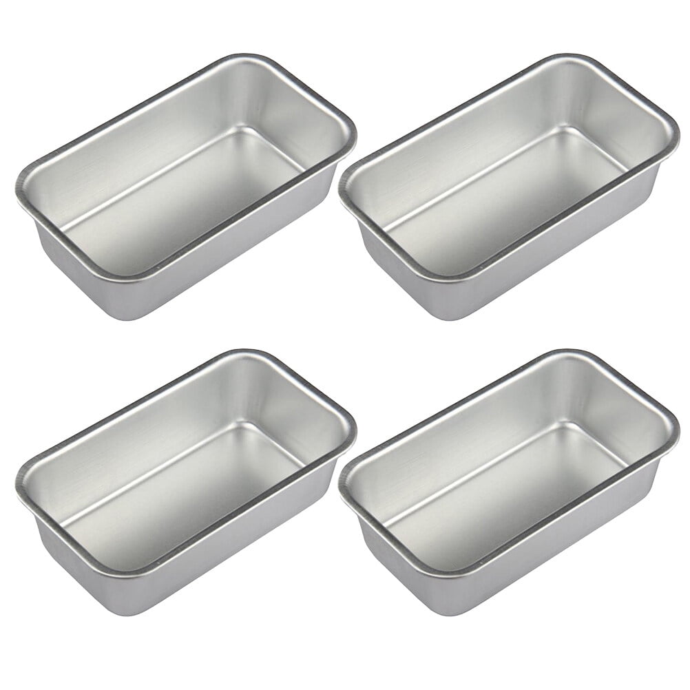 Set of 4 Aluminum Alloy Baking Pans for Lasagna, Cake, Roasting ...