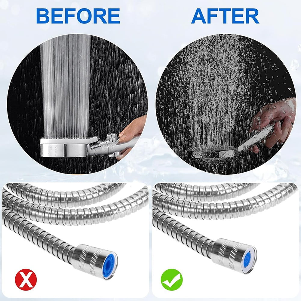 4pcs Bathroom Shower Head Water Flow Restrictor Reducer Limiter Saver ...