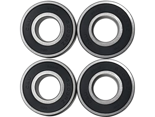 4pcs Bearings for Craftsman Poulan Husqvarna 110485X, 532110485: John ...