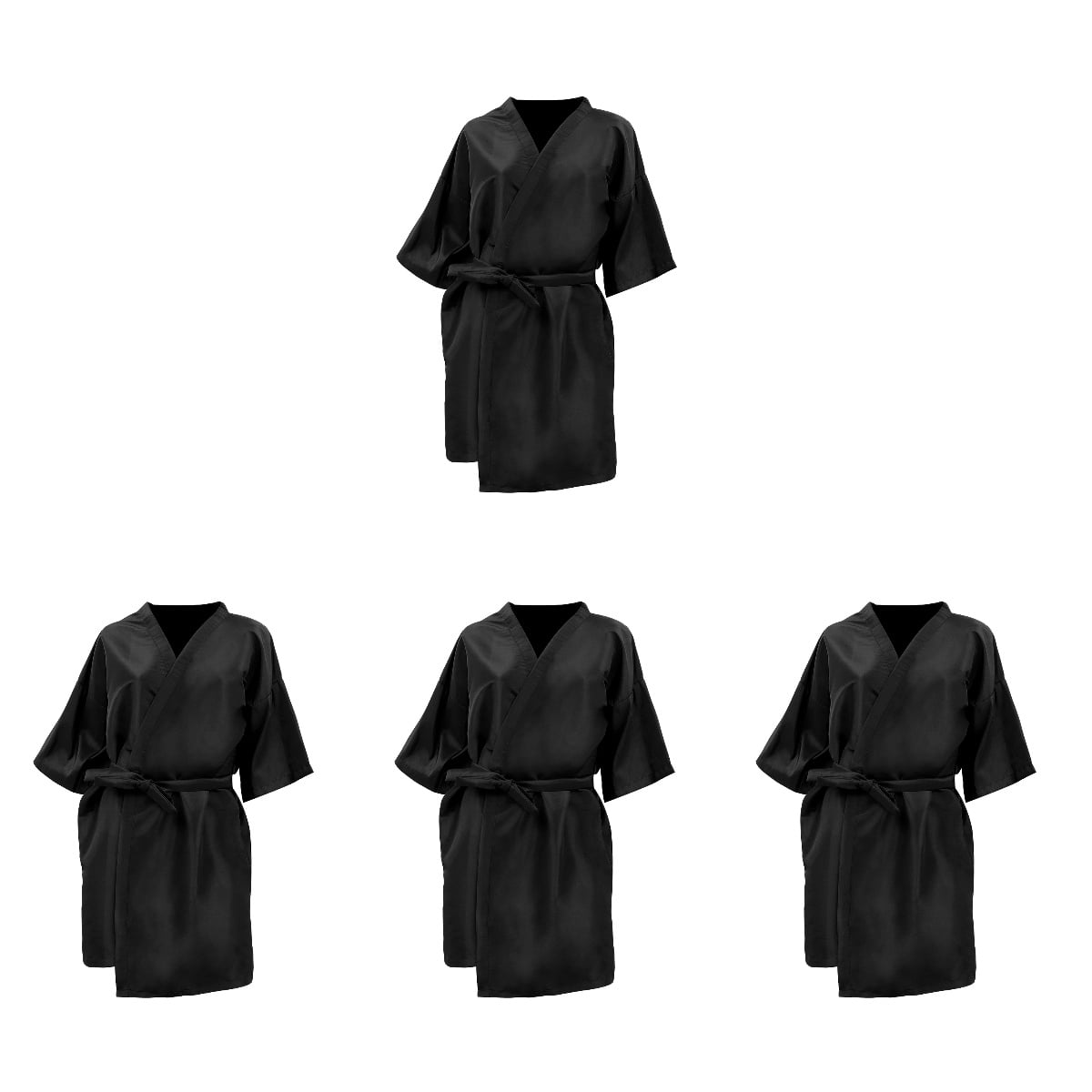 4pcs Beaupretty Beauty Salon Guest Robe Cloth Slim Beauty Hot Dyeing ...
