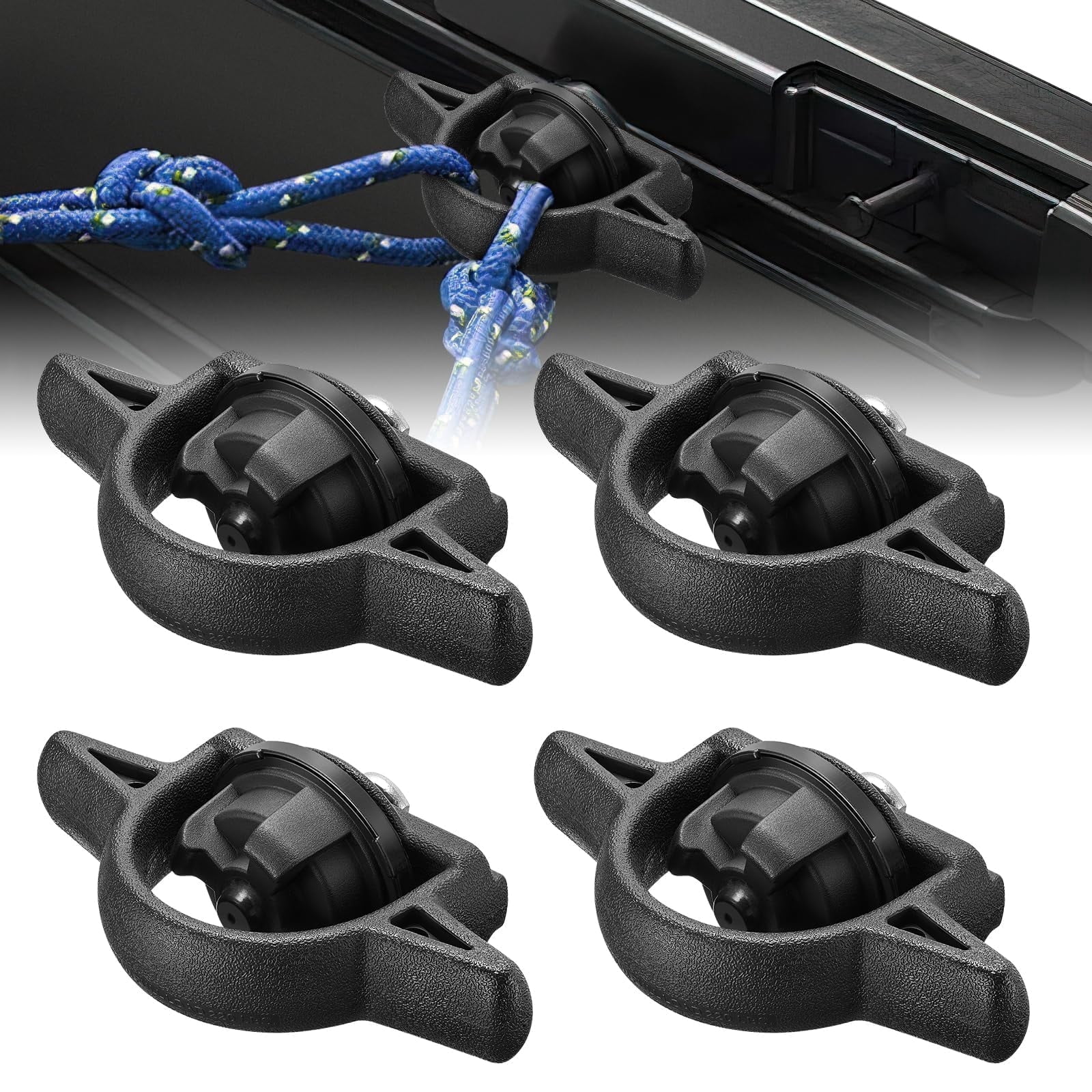 4pcs Bed Cleat,PT278-35160/PT278-35112 Tie Down Bed Cleat for 2005-2023 ...