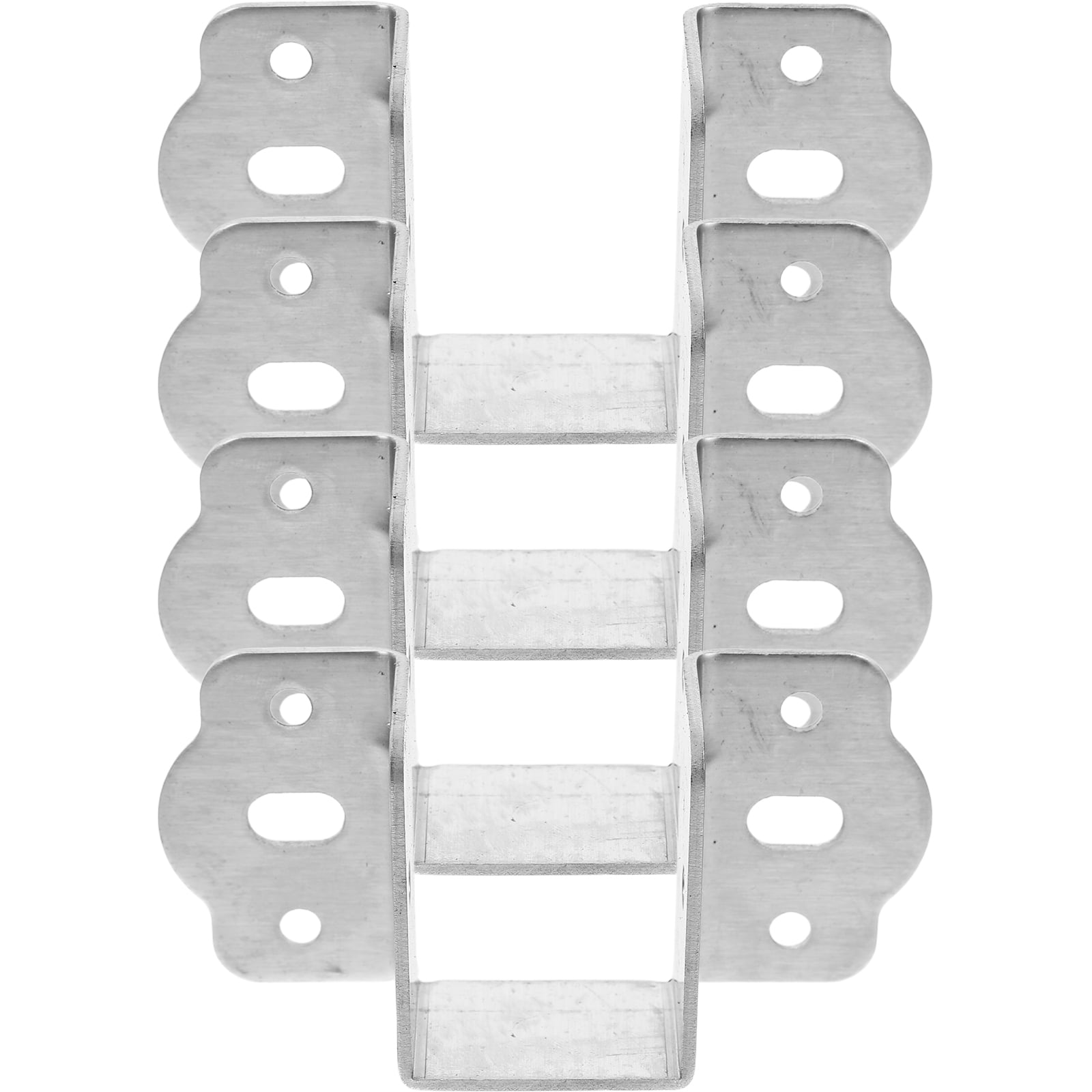 4pcs Bed Rail Fittings U Shaped Brackets Bed Frame Support Bed Frame Accessories For Enhanced ...