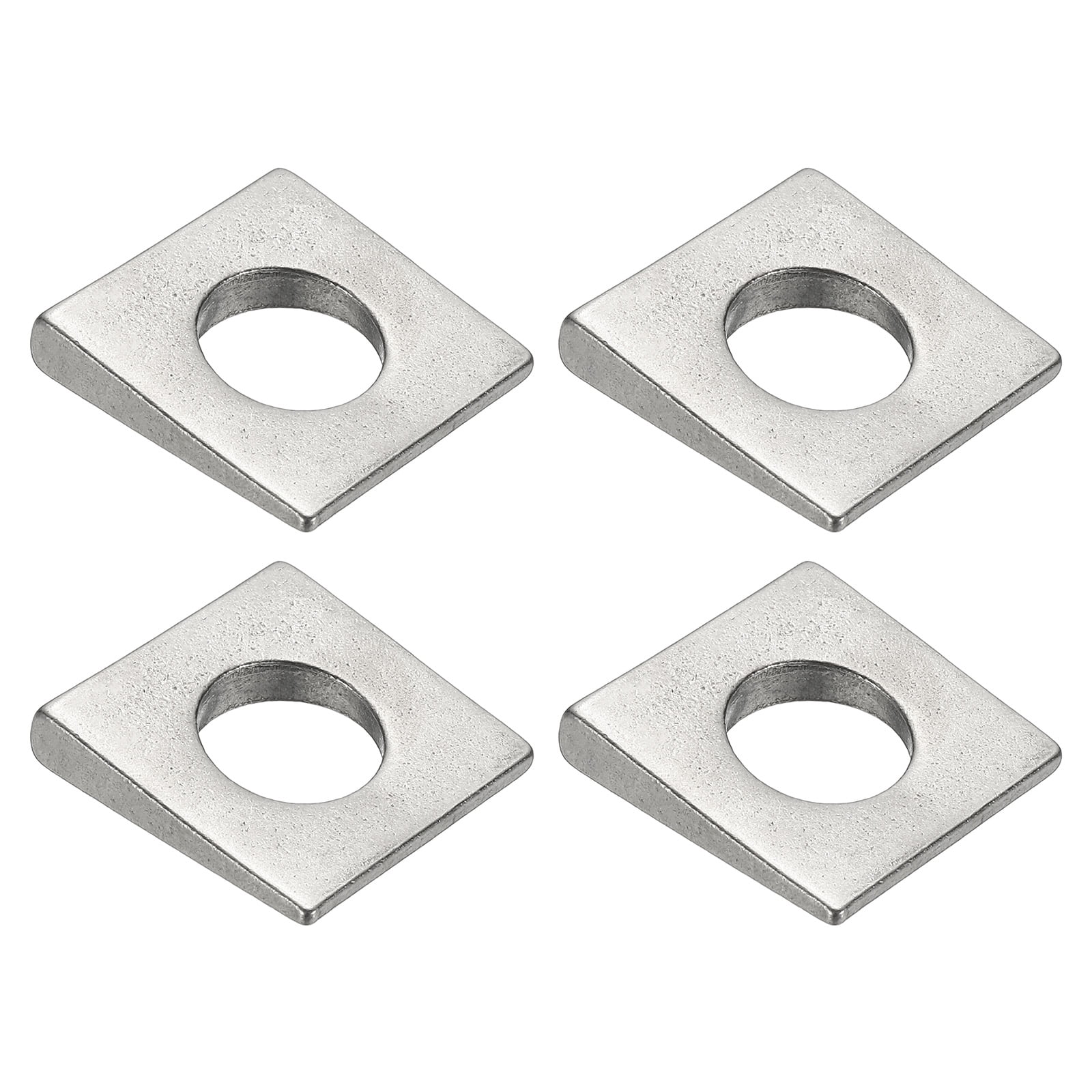 4pcs Beveled Square Washers, M16x35mm Square Beveled Washers Bearing ...