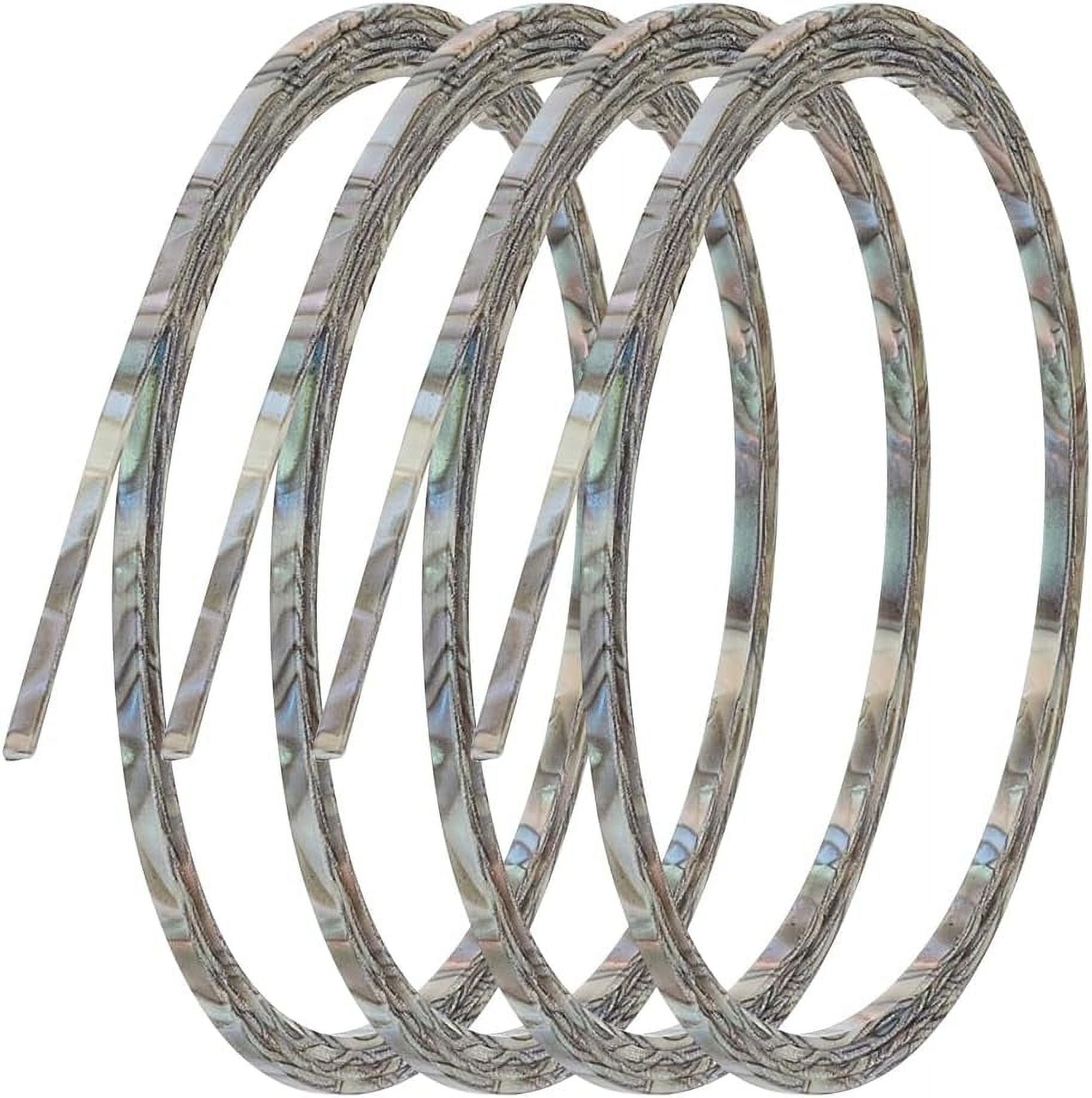 4pcs Binding Purfling Strip 1650x3x1.5mm Plastic Imitation Shell Guitar ...