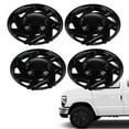 ChenHe 4pcs Black 16" Wheel Covers, Hub Caps, Rim for Ford E350 E450 ...