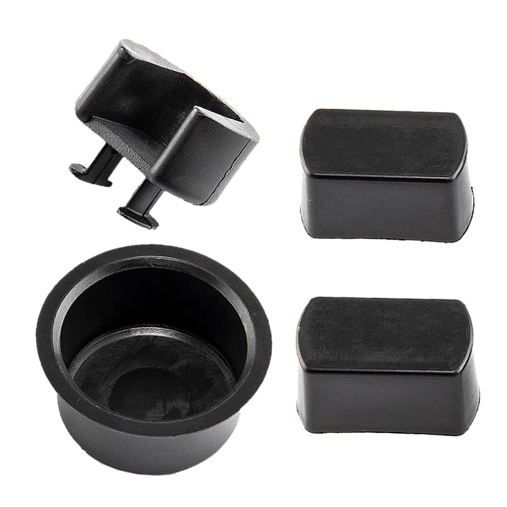 4pcs Black Tailgate Hinge Bushing Insert Replacement Parts Accessories ...