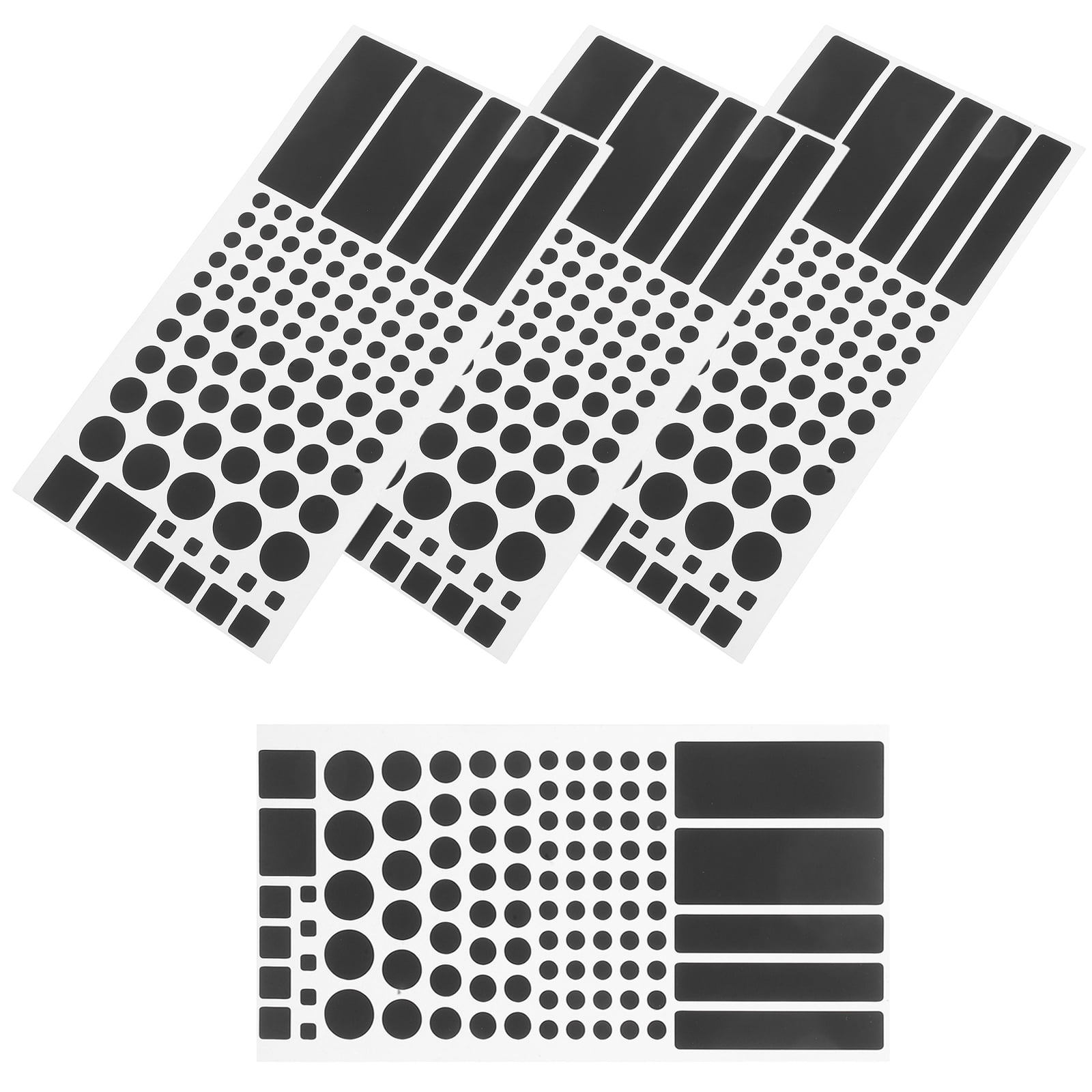 4pcs Blackout Stickers Led Light Blocking Stickers Blocking Covers ...