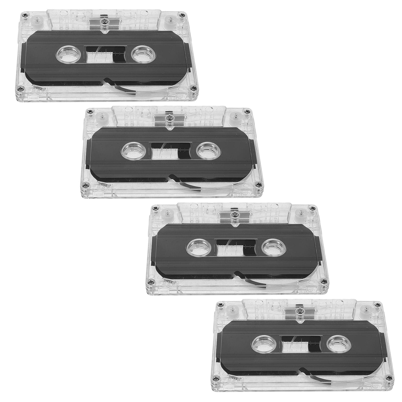 4pcs Blank Cassettes Tapes Recordable Audio Tapes 30-minute Blank Empty ...