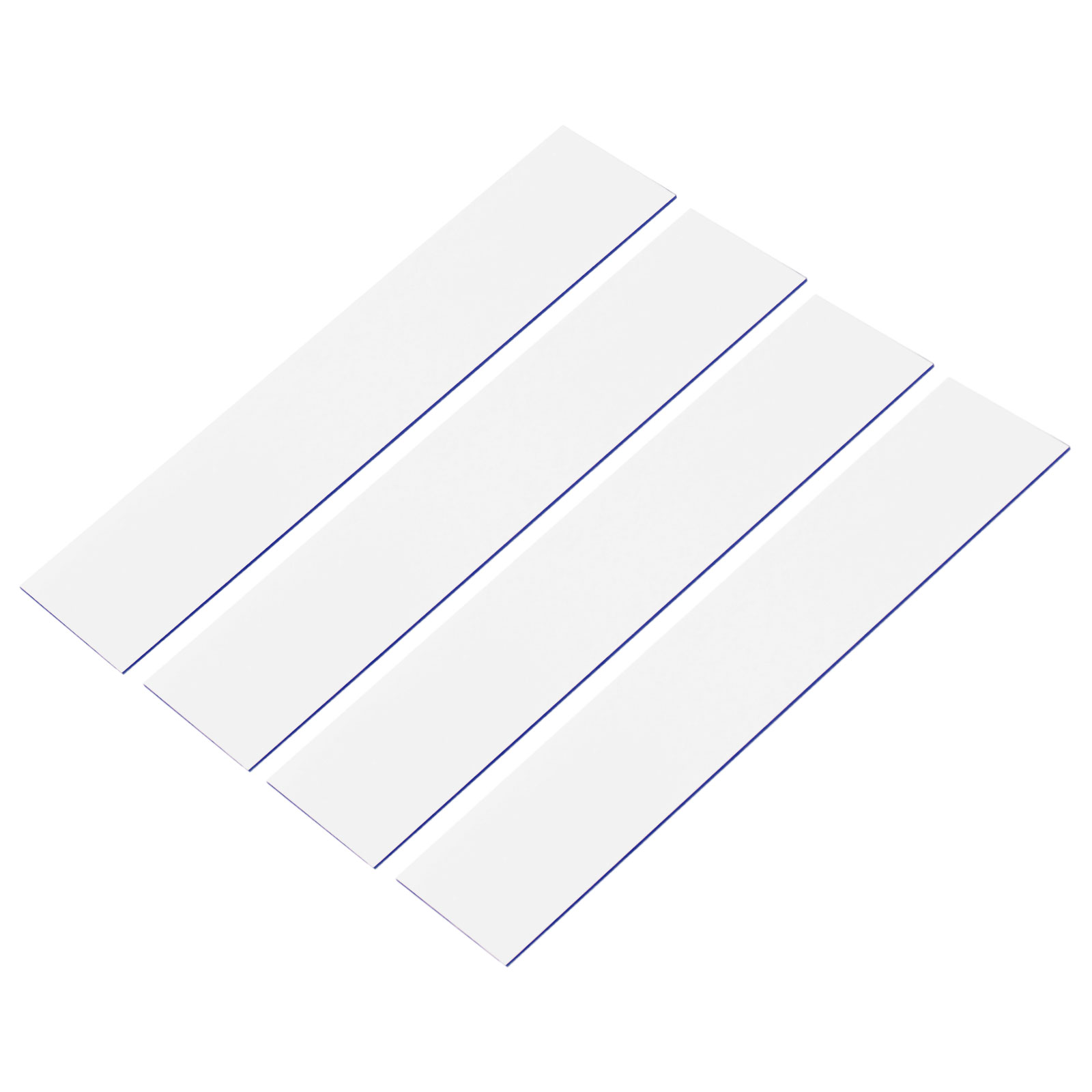 4pcs Blank Engraving Name Plate, 10"x2" Personalized Custom Office Desk ...