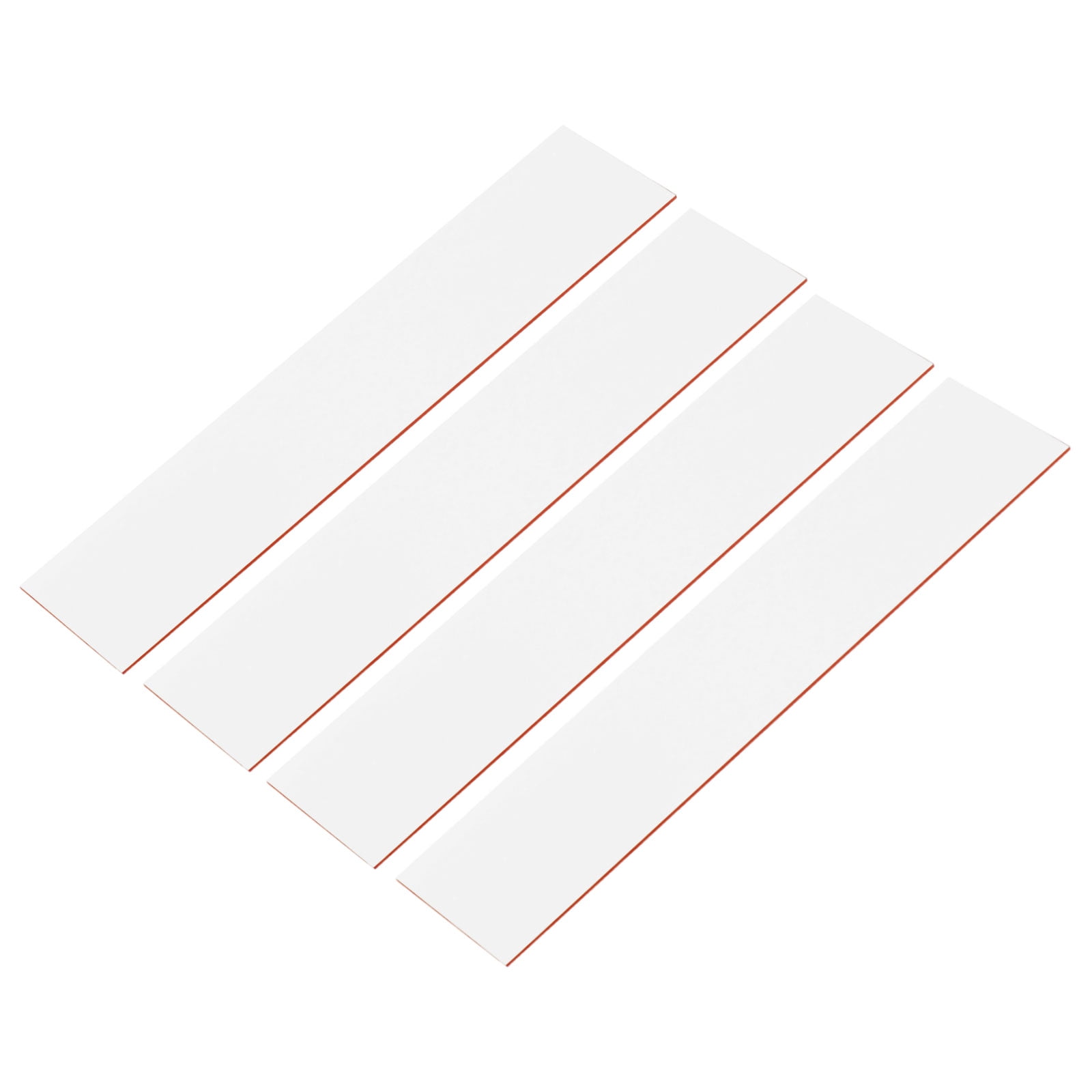 4pcs Blank Engraving Name Plate, 10"x2" Personalized Custom Office Desk ...