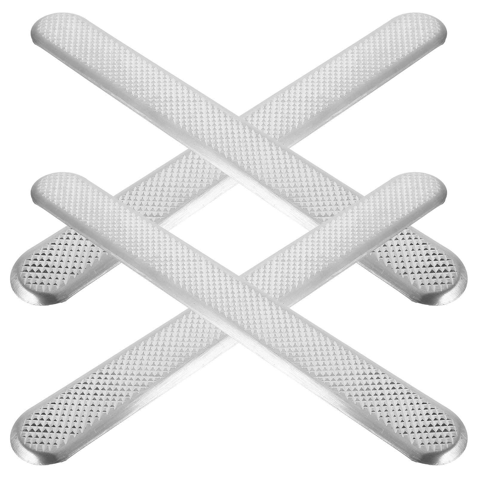 4pcs Blind Pathway Tiles Tactile Paving Tiles Stainless Steel Blind ...