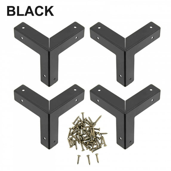 4pcs Box Corner Protector Zinc Alloy Corner Trim Protect Four Side ...
