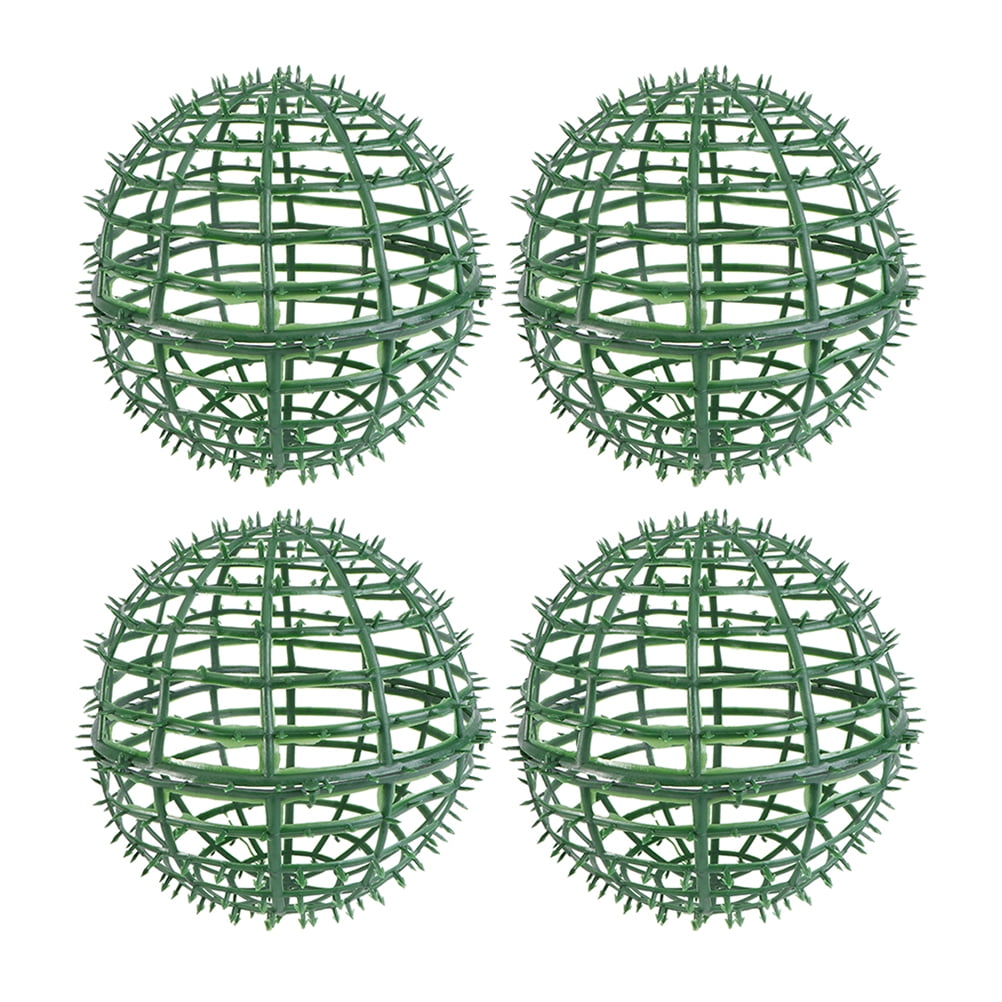 4pcs Boxwood Topiary Ball Frame Topiary Plants Round Frame Flower ...