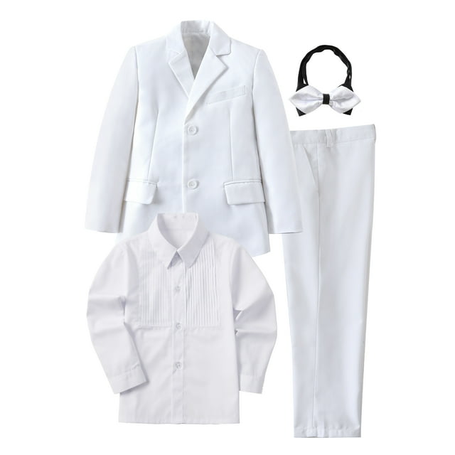 4pcs Boys Formal Gentleman Outfits Long Sleeve Boys Clothing Set For ...