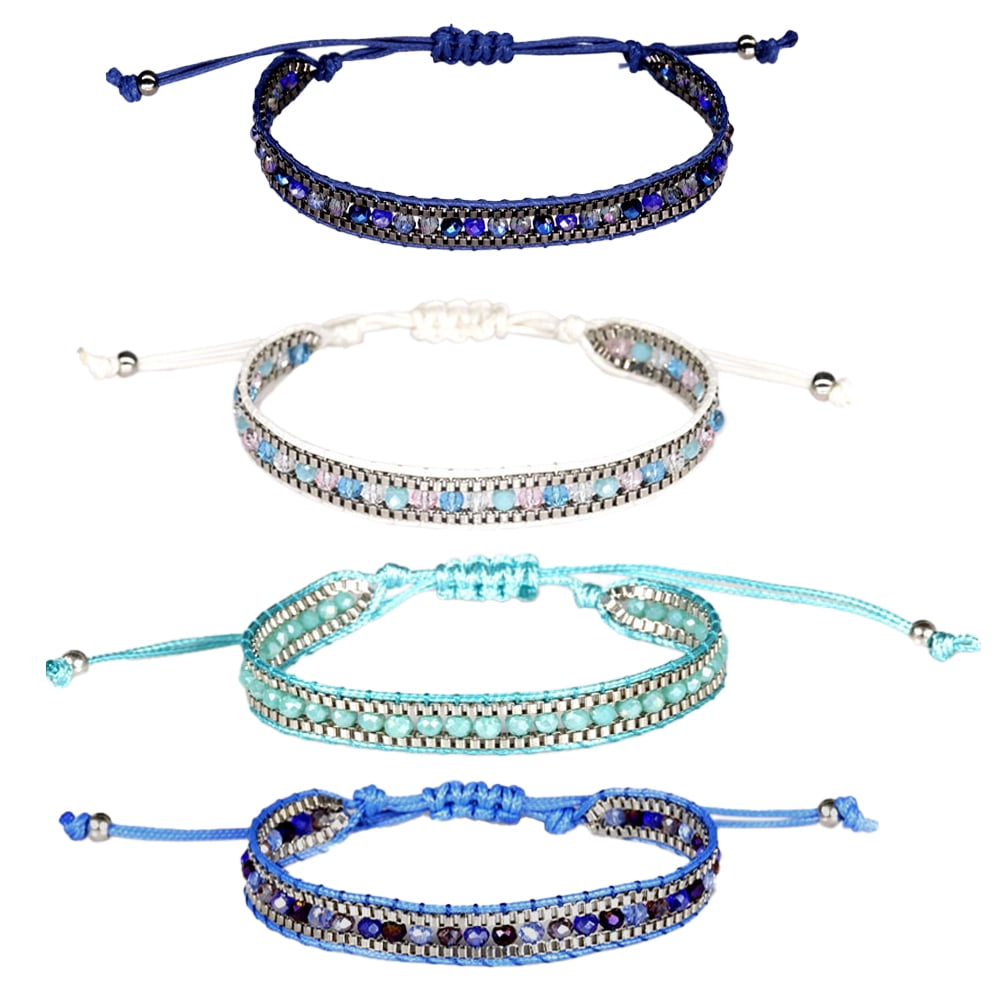 4pcs Bracelets, woven Bracelet, Men Bracelet, Women Bracelet, Teengirls ...