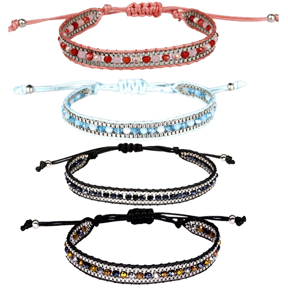4pcs Bracelets, woven Bracelet, Men Bracelet, Women Bracelet, Teengirls ...