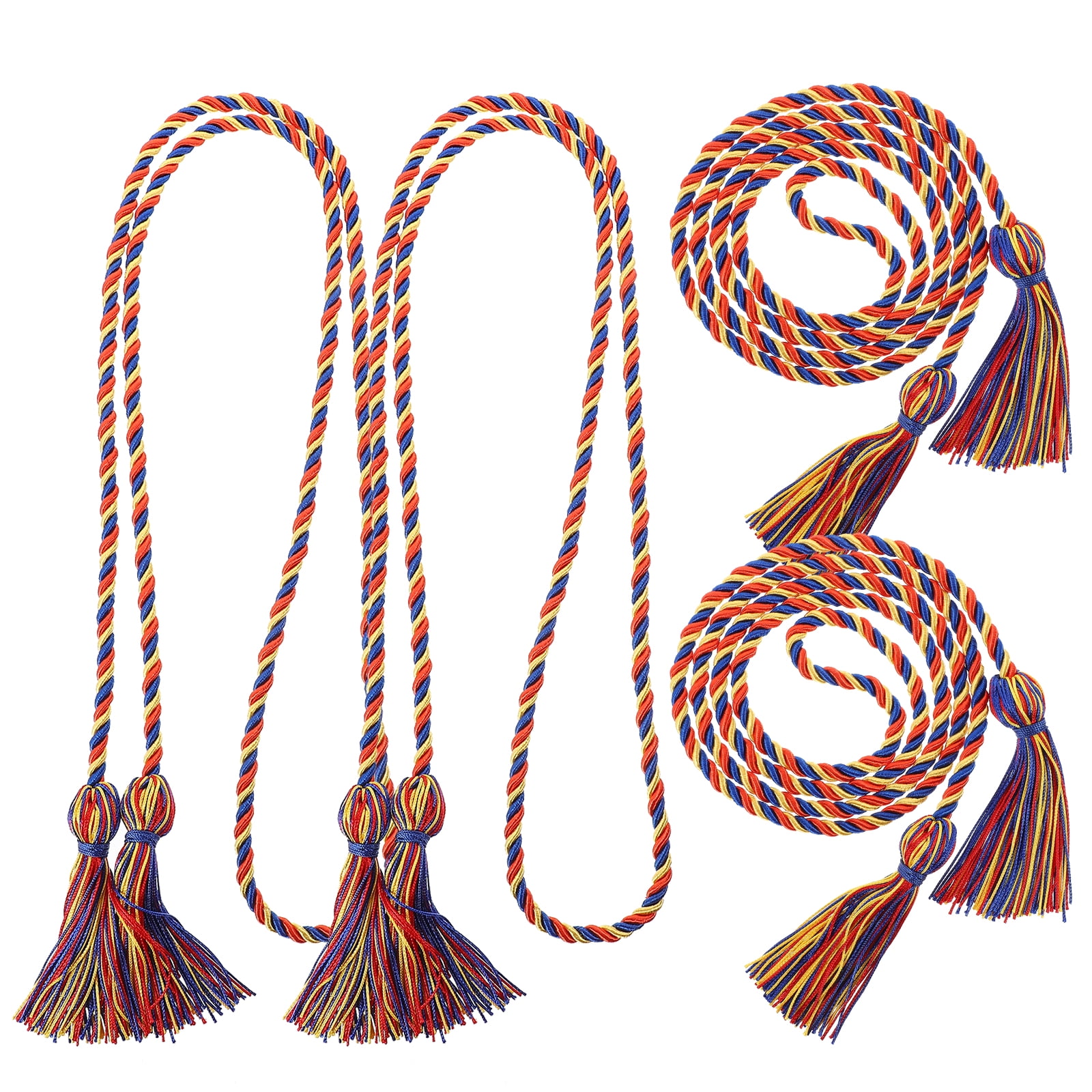 Graduation Cords Tassel Rope 4pcs Party Decorations Accessories Red ...