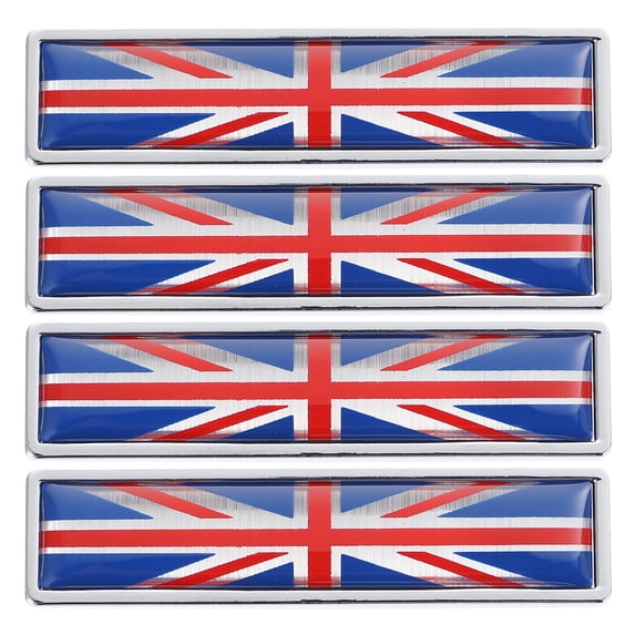 4pcs British Flag Car Stickers: UK Flag Stickers For Vehicles And Home ...