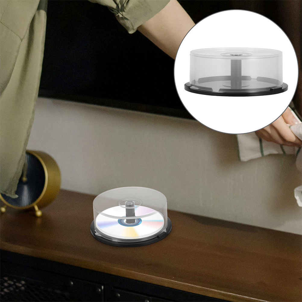 4pcs CD DVD Cake Box Spindle Plastic Column Empty CD DVD Containers ...