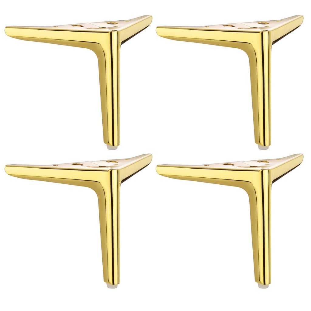 4pcs Cabinet Legs Triangles Furniture Legs Metal Furniture Legs for ...
