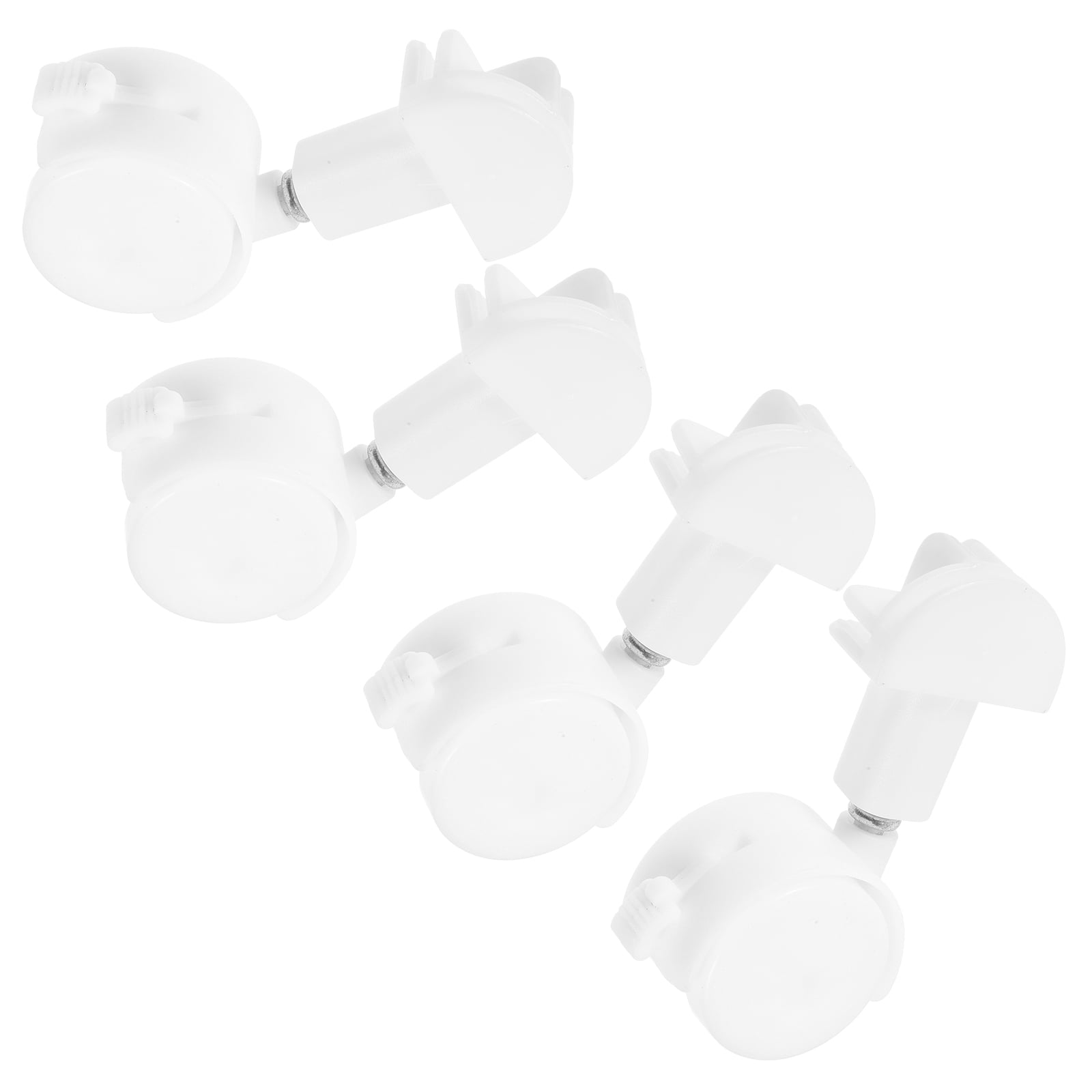 4pcs Cage Wheels Swivel Stem Casters Wheel With Brakes Pet Cage Wheels ...