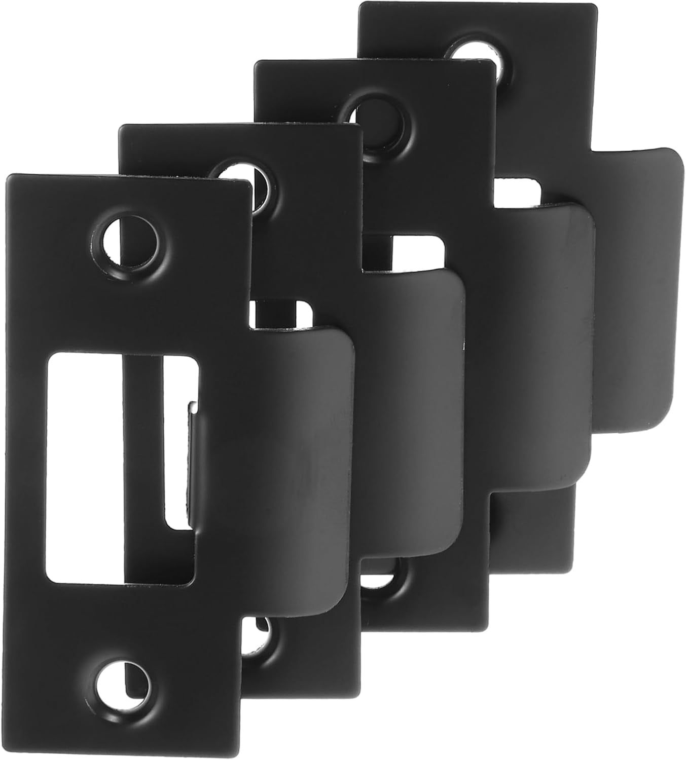 4pcs Cam Block Door Locks, Stainless Steel Guide Piece Black Door Lock ...