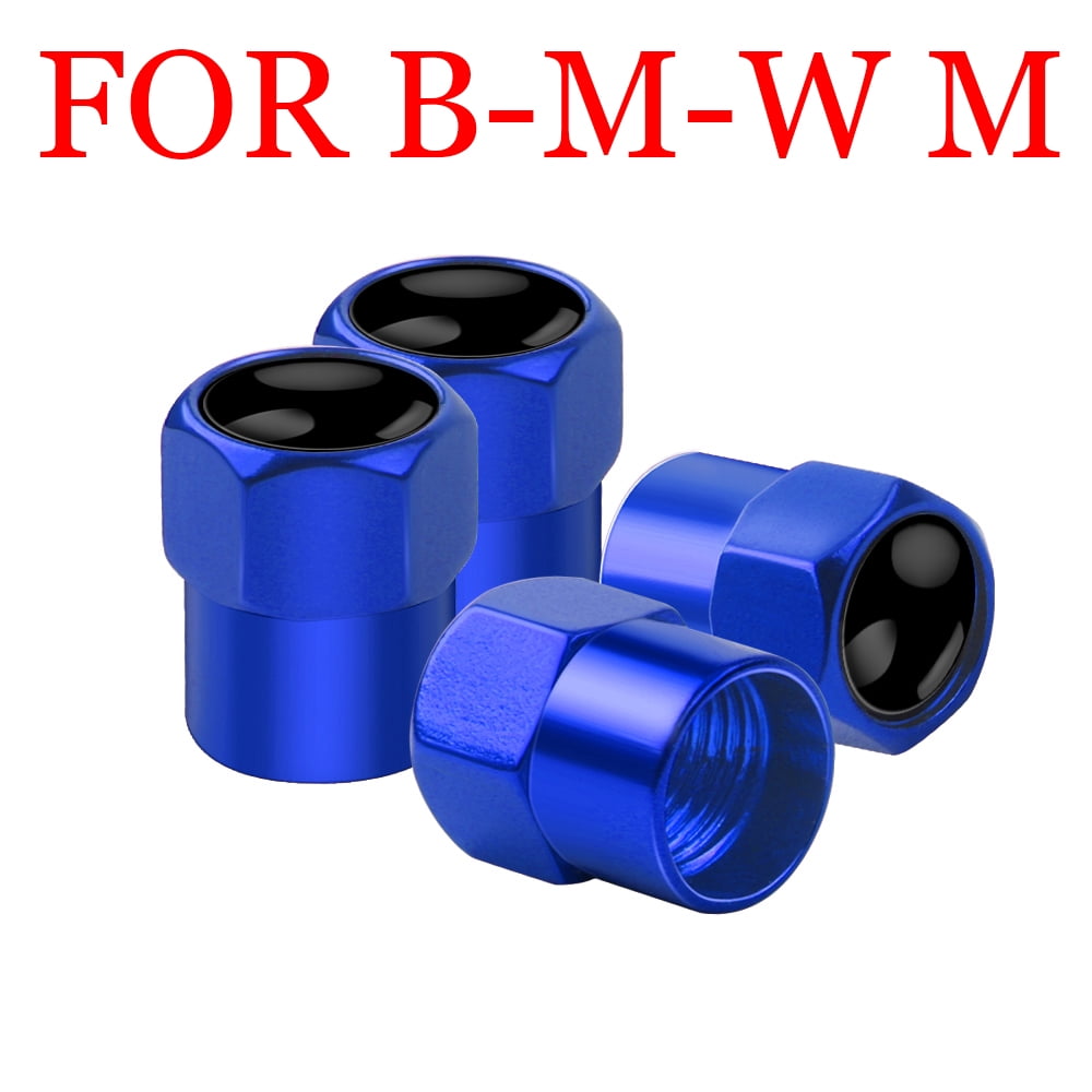 4pcs Car Badges Wheel Tire Valve Stem Caps Auto Accessories For BMW M Performance E36 E60 E90 X2 ...