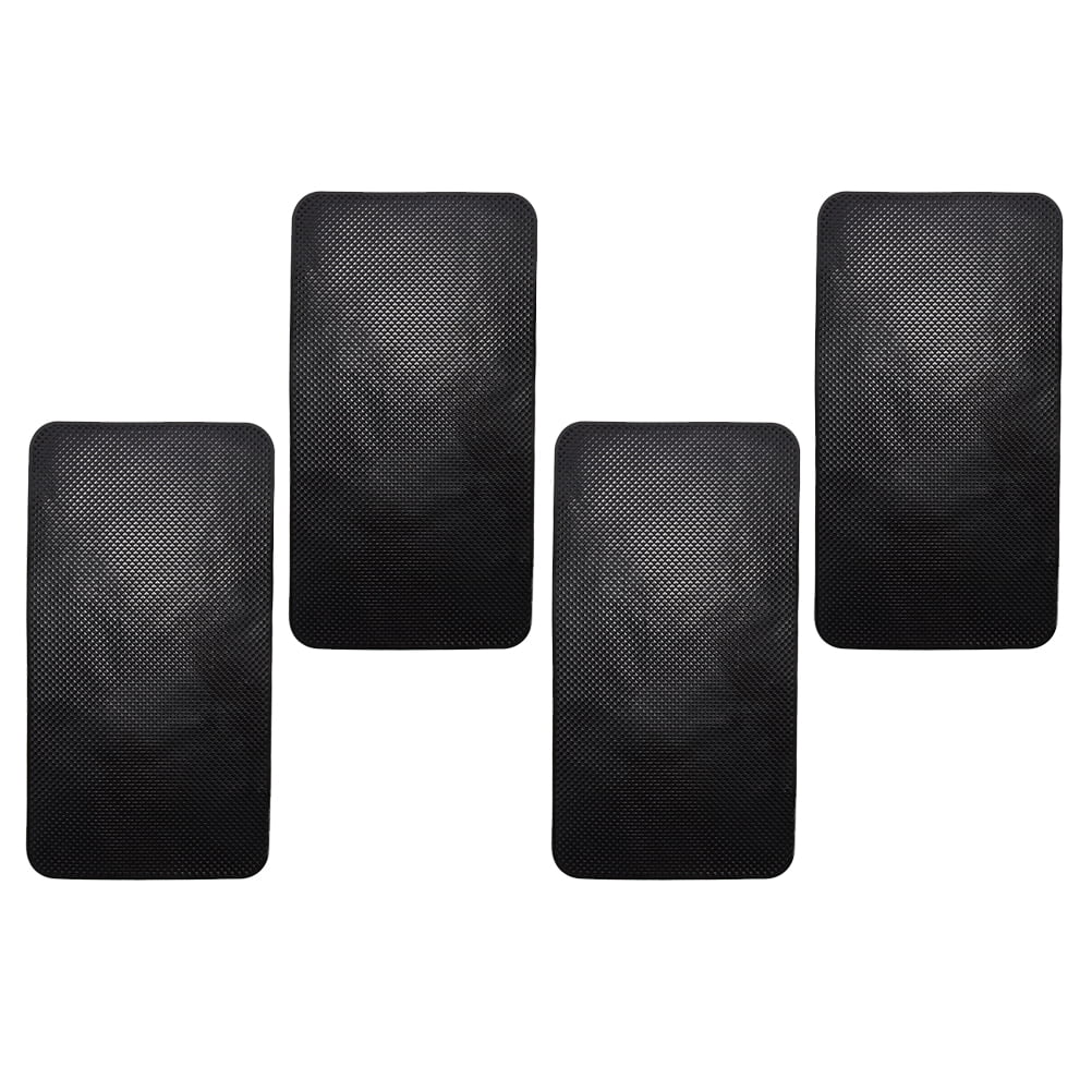COSMOBETTY Storage Car Dashboard Pad Pu 4Pcs 10.8X5.9X0.1In - Walmart.com