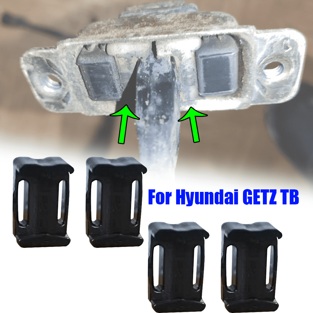 4pcs Car Door Check Strap Repair Kit Stopper Damper Clip Hyundai GETZ ...