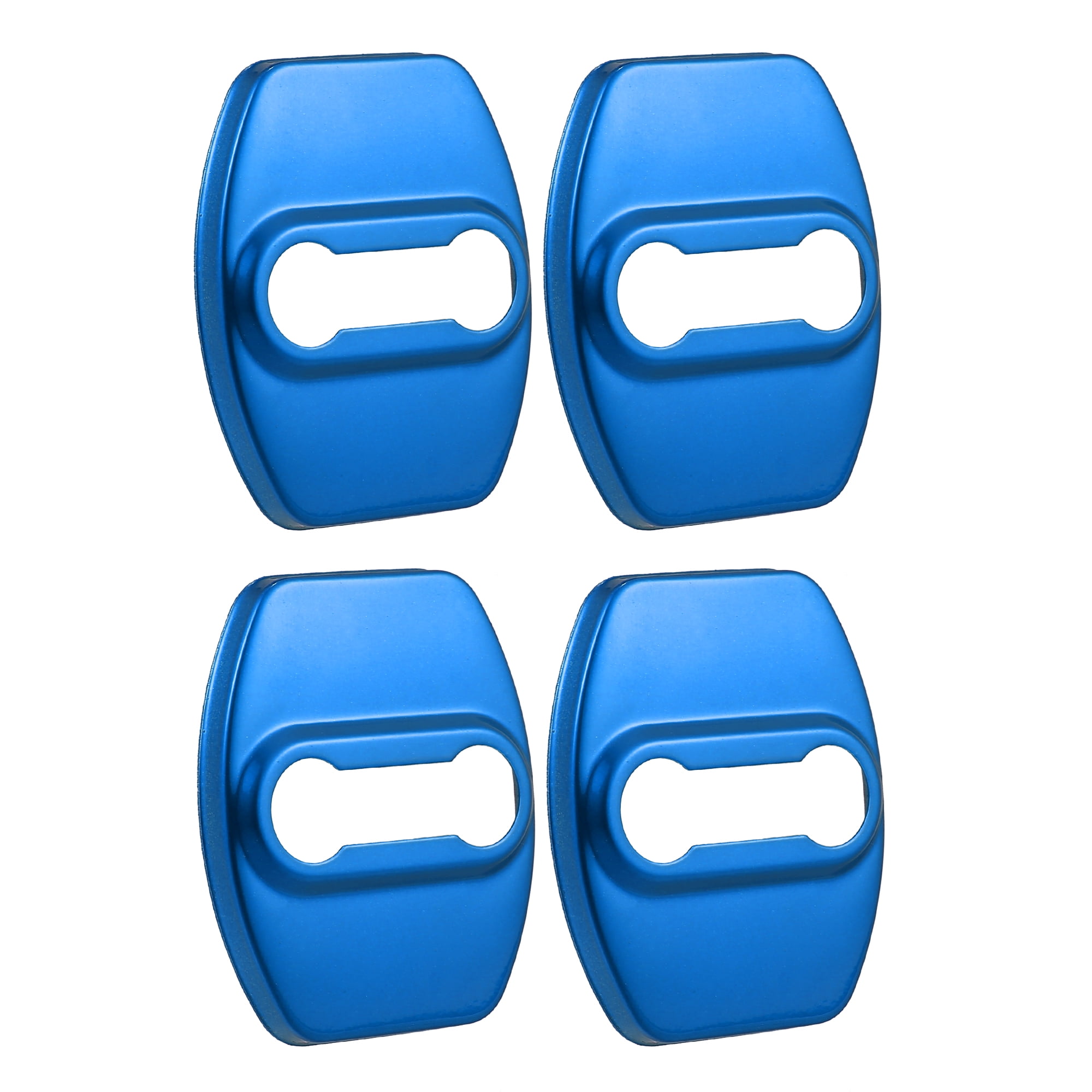 4pcs Car Door Lock Latches Cover Stainless Steel Car Door Lock ...