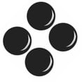 4pcs Car Keyhole Stickers Auto Keyhole Decals Vehicle Keyhole Covers ...