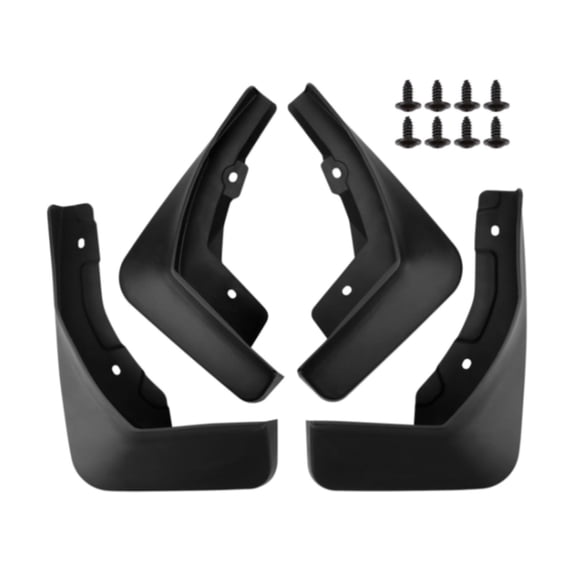 4pcs Car Mud Flaps Wheel Splash Guards High Temperature Resistant PP ...