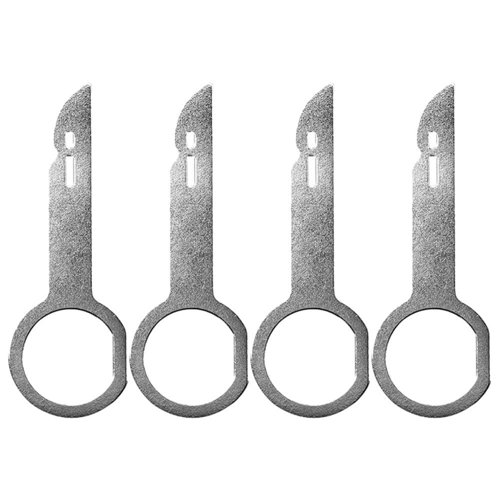 4pcs Car Radio Stereo Removal Release Key Tools For Ford For Mercedes ...