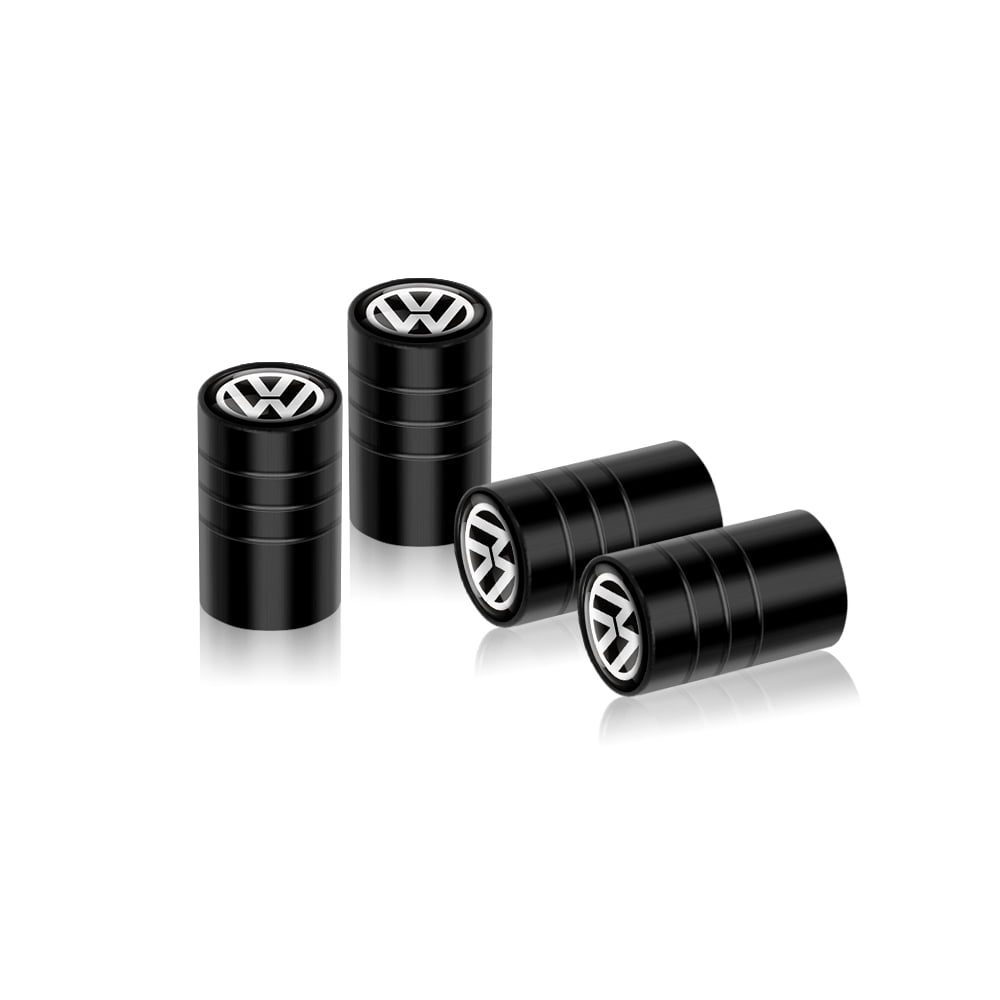 4pcs Car Wheel Air Valve Stem Cover Caps Accessories For Volkswagen VW ...