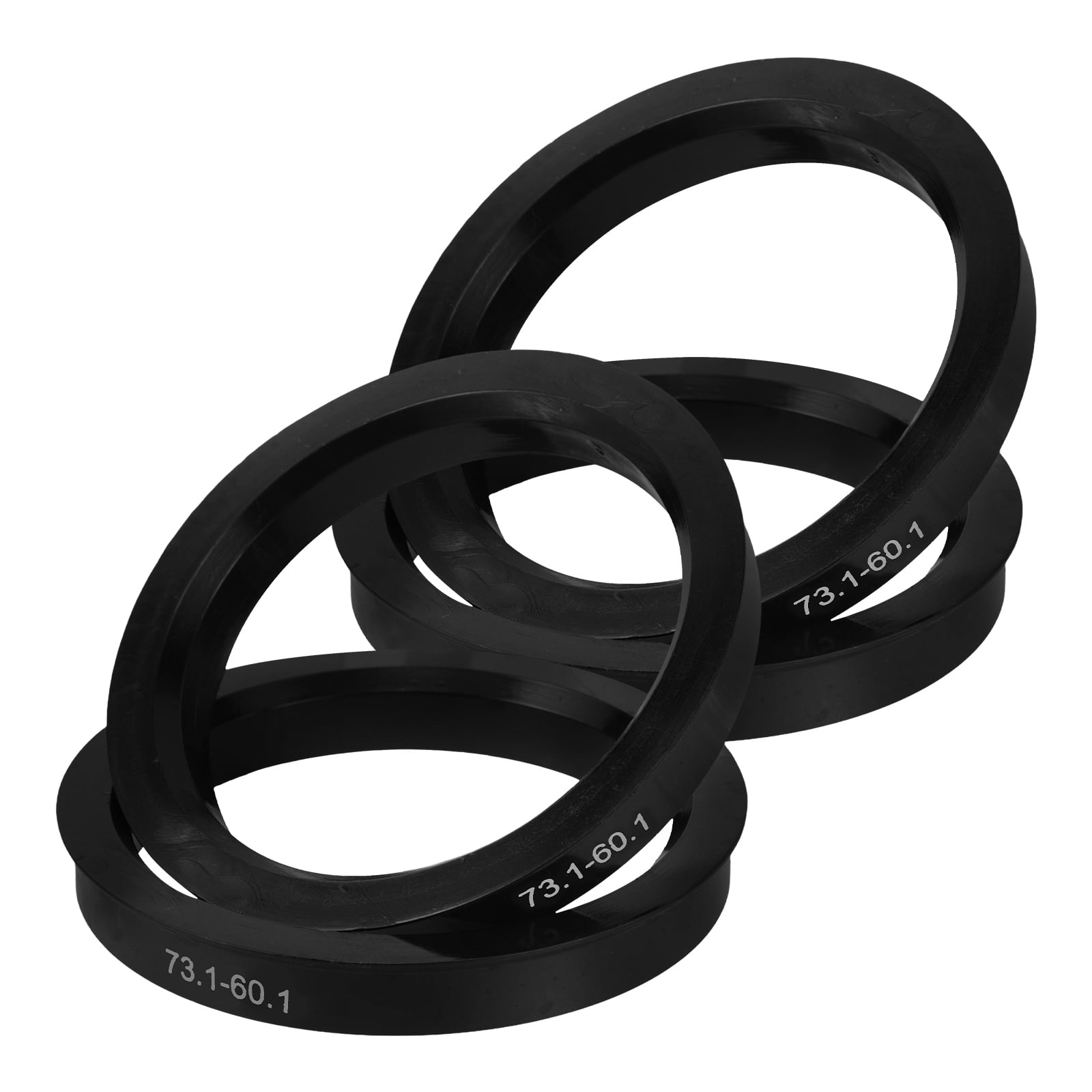Black Plastic Wheel Rings for Daily Use 4pcs Enhance Stability and Fit ...