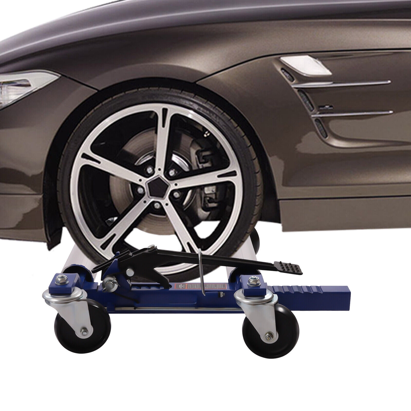 4pcs Car Wheel Dolly Master Set with Storage Rack, 1300lb Capacity ...
